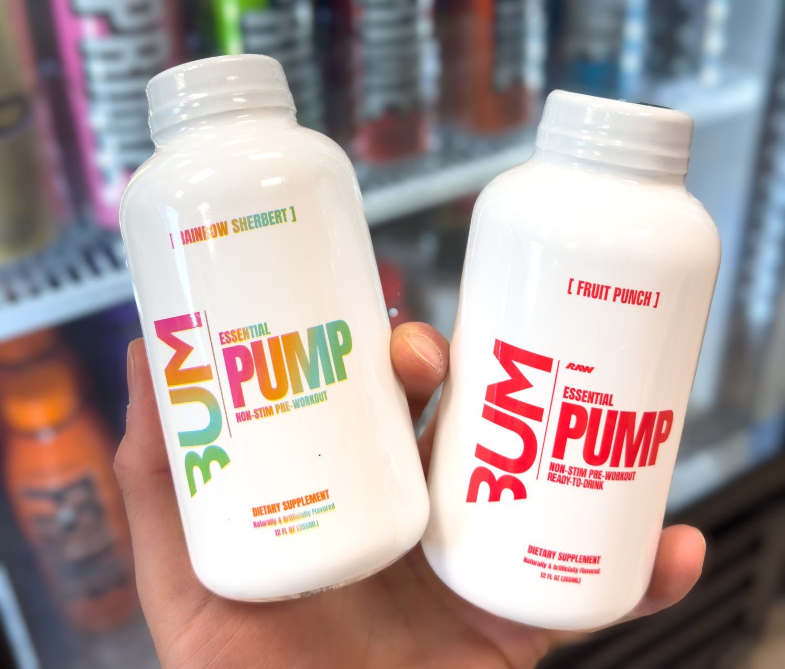 CBUM Essential Pump RTD - Rainbow Sherbert | XN Supplements