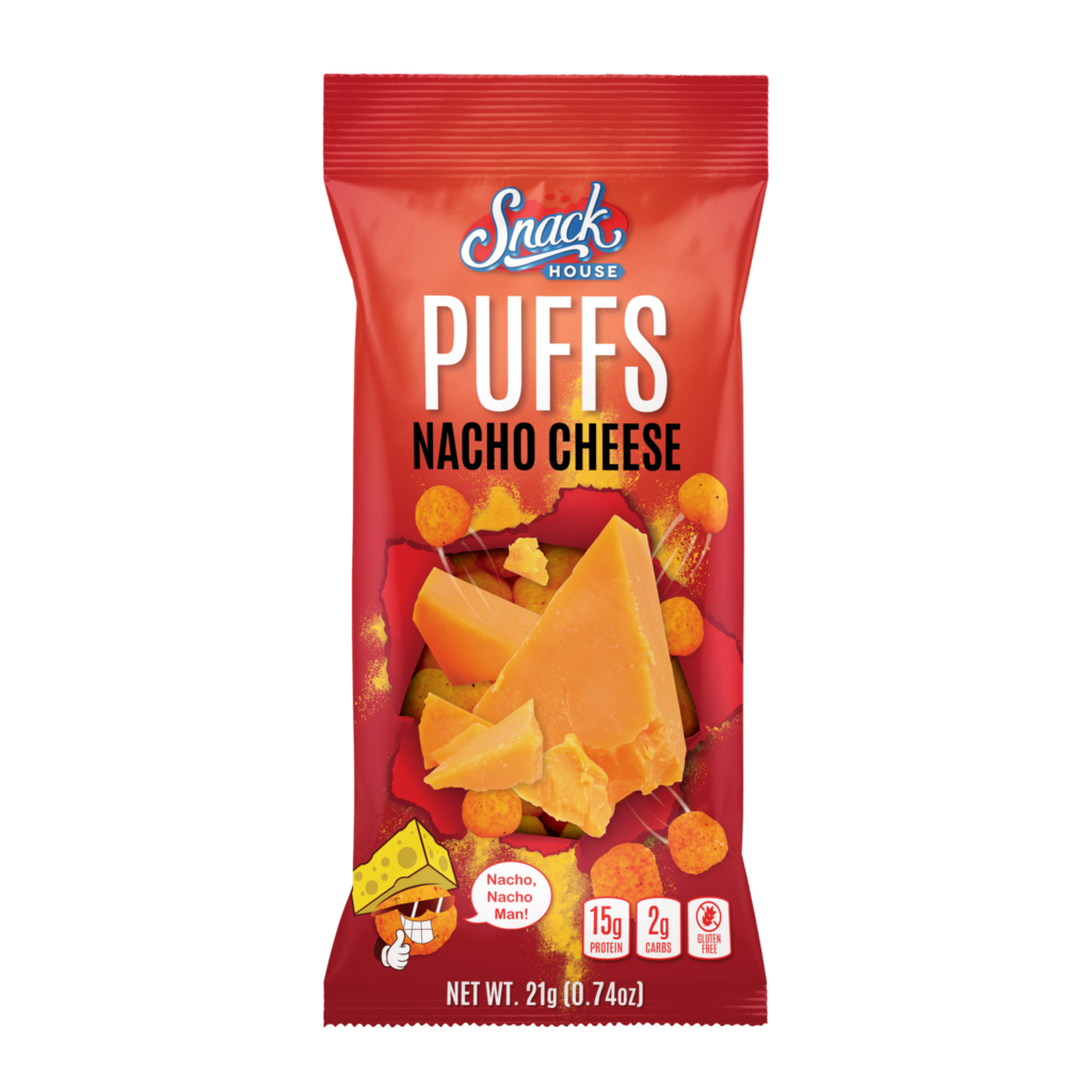 Snack House Foods Protein Puffs - Loaded Nacho | XN Supplements