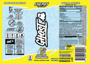 GHOST® Energy Drink Iced Tea Lemonade | XN Supplements